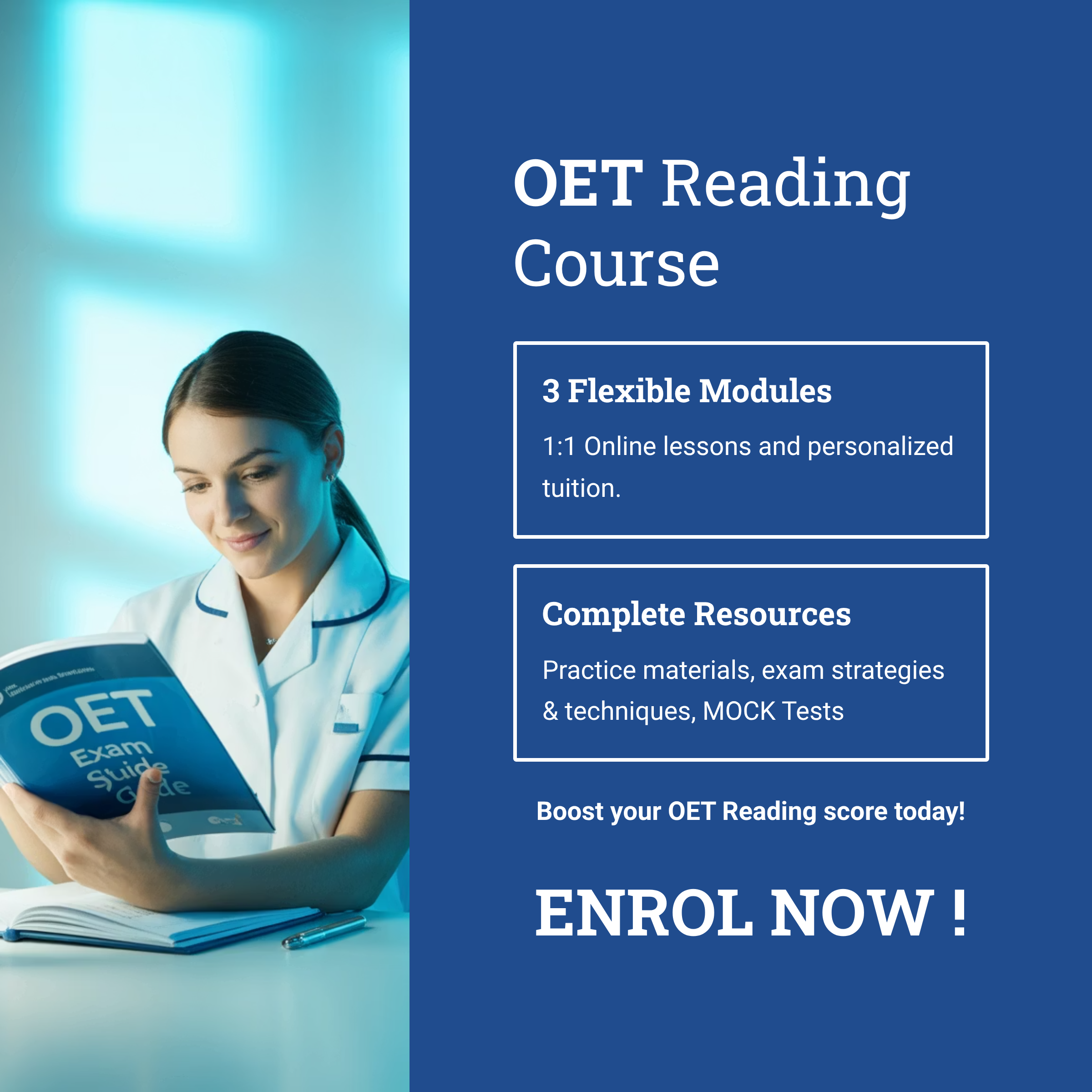 OET Reading Course – OET & IELTS Preparation center